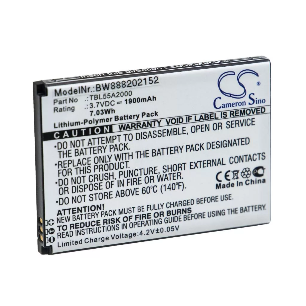 VHBW TP-Link TBL55A2000, TBL-55A1800 Mobile Router Battery